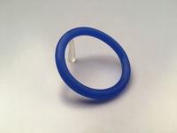 China Wear Resistance Blue NBR O Ring , Durable Elastomeric Small Seam Rubber O Rings for sale