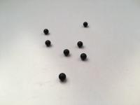 China Matte Finishing High Bounce Rubber Ball Standard Size With High Extrusion Resistance for sale