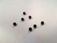China Matte Finishing High Bounce Rubber Ball Standard Size With High Extrusion Resistance for sale