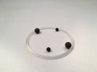 China Chemical Industry FKM Solid Rubber Ball With Desirable Working Properties for sale
