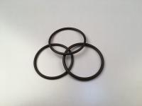 China Black Color FKM 21 FKM O Ring High Temp O Ring Kit Viscosity Fluid for sale