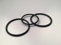 China Light Weight Versatile Black NBR O Ring , Weather Resistant Thick Rubber O Rings for sale