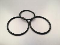 China Light Weight Versatile Black NBR O Ring , Weather Resistant Thick Rubber O Rings for sale