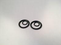 China Black Color NBR O Ring / Soft Mini O Rings Oil Resistance 2mm Thickness for sale