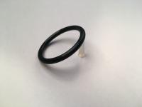 China Elastic EPDM Rubber O Rings , Sealing Phosphate - Ester Thick Rubber Rings for sale