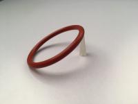 China Ozone Resistance Red Silicone O Rings With Good Physiologically Neutral Properties for sale