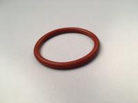 China Ozone Resistance Red Silicone O Rings With Good Physiologically Neutral Properties for sale