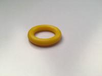 China Durable Yellow Silicone Ring Chemical Resistance For Medical Equipment Industry for sale