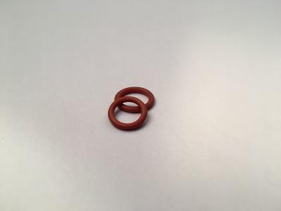 China Small Red Color Silicone O Ring Seals Aging And Weather Resistant For Keyboard for sale