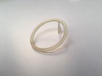 China Heat Resistance High Temp Silicone O Rings In Transparent Color With AS568 Standard for sale