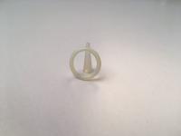 China Heat Resistance High Temp Silicone O Rings In Transparent Color With AS568 Standard for sale