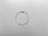 China 70 Shore Clear Silicone Sealing Rings Bulk For Cylindrical Surface Static Sealing for sale