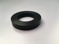 China Black Molded Flat Rubber Washers , Thick NBR Rubber Gasket For Air Conditioner for sale