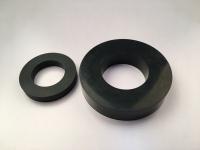 China Black Molded Flat Rubber Washers , Thick NBR Rubber Gasket For Air Conditioner for sale