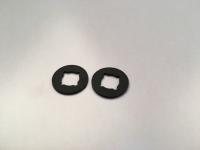 China Neoprene 70 Flat Rubber Washers , Small Black Rubber Washers In Plumbing System for sale