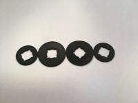 China Neoprene 70 Flat Rubber Washers , Small Black Rubber Washers In Plumbing System for sale