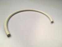 China 6 Inch Diameter O Ring / 12mm Rubber O Rings Strip FKM Material White Color for sale