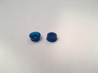 China Machine Custom Precision Rubber Parts Blue Color With Good Insulating Properties for sale