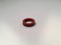 China Red Color Silicone Molded Rubber Parts with Special Shape Used for Machine for sale