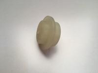 China Clear Color Silicone Molded Rubber Parts with Three Small Holes Rubber Plug for sale