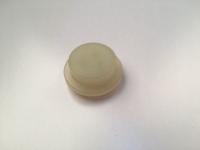China Clear Color Silicone Molded Rubber Parts with Three Small Holes Rubber Plug for sale