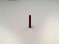 China Red Color Molding Silicone Rubber Parts Simple Structure For Limited Spaces for sale