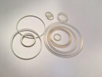 China Transparent Rubber O Rings Heat Resisting With Moderate Water Resistance for sale