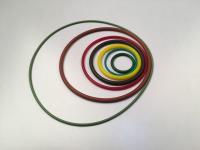 China Thick Coloured Rubber O Rings Chemical Resistance Meeting VMQ AS568 Standard for sale
