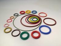 China Thick Coloured Rubber O Rings Chemical Resistance Meeting VMQ AS568 Standard for sale