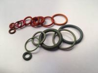 China Ozone Resistance Rubber O Rings Various Sizes For Fire Resistant Hydraulic Fluid for sale