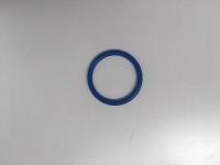 China Elastomeric Blue Round Rubber Rings 60 Shore With Low Temperature Resistance for sale