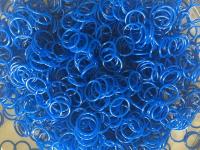China Elastomeric Blue Round Rubber Rings 60 Shore With Low Temperature Resistance for sale