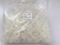 China Silicone 70 Clear Small Seals O Ring , Efficient High Temperature O Rings Seal for sale