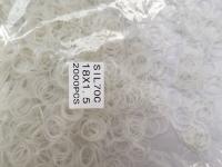 China Silicone 70 Clear Small Seals O Ring , Efficient High Temperature O Rings Seal for sale