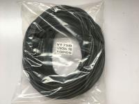 China Big Size 75 Shore FKM O Ring Seals , 1400 x 6.98 mm Black Round Rubber Rings for sale
