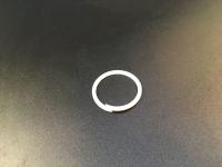 China White Colour Elastic PTFE Ring Gasket High Chemical Resistance With Back Up Ring for sale