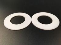 China Electrical Insulation PTFE Ring Gasket , Wear Resistance White Soft PTFE Gasket for sale