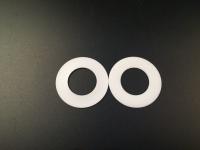 China Electrical Insulation PTFE Ring Gasket , Wear Resistance White Soft PTFE Gasket for sale