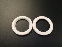 China Customized PTFE Ring Gasket Seal Ring  Gaskets Thermal Insulation White Color for sale