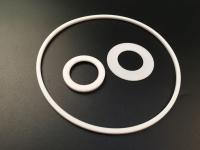 China High Extrusion Resistance Pure PTFE Gasket With Desirable Working Properties for sale