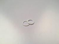 China Small Size Low Friction PTFE Ring Gasket , Corrosive Resistance Gasket O Ring Seal for sale