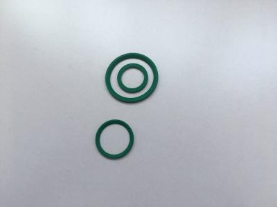 China Green Colour Rubber Industrial O Rings , Chemical Resistance Rubber O Rings for sale