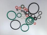 China Various Colors Elastic Rubber O Rings , Multifunctional Silicone O Ring Seals for sale