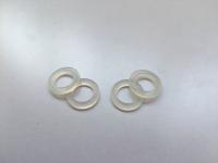 China Aging Resistant Clear Silicone O Rings Lightweight For Pneumatic Dynamic Sealing for sale
