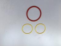 China Standard Dimension Silicone Industrial O Rings With Weathering And Aging Resistance for sale