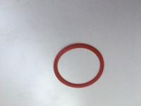 China Multipurpose Red Colour Industrial O Rings , Flat Rubber Washers For Bottles for sale