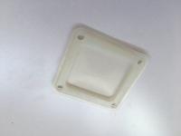 China Four Small Holes Molding Silicone Rubber Parts With Superior Static Seals Characteristic for sale