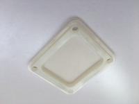 China Four Small Holes Molding Silicone Rubber Parts With Superior Static Seals Characteristic for sale