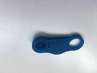 China Blue Molded Rubber Parts For High Molecular Weight Chlorinated Aromatic Hydrocarbons for sale