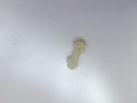 China Clear Color Auto Rubber Parts Flexible Low Compression Set With Two Holes for sale